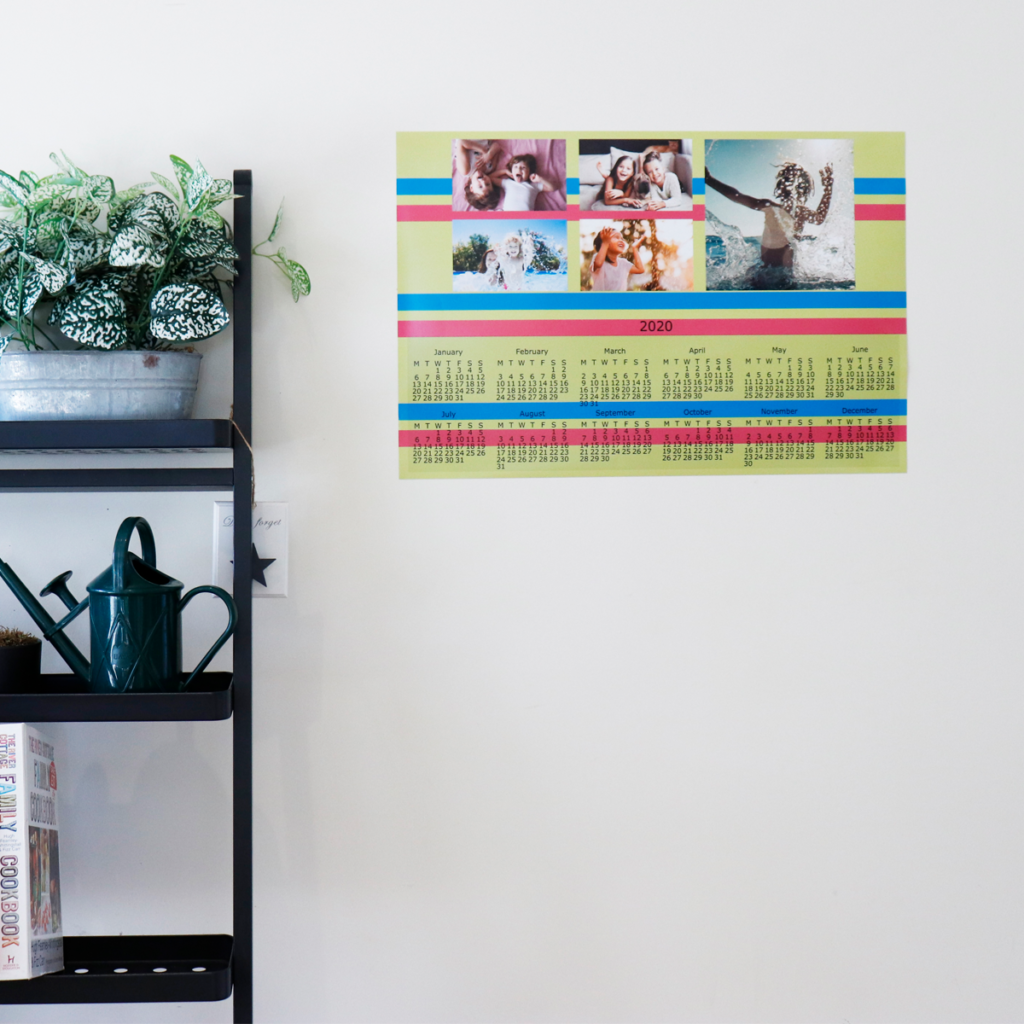Personalised Yearly Wall Planner - Jessops Photo