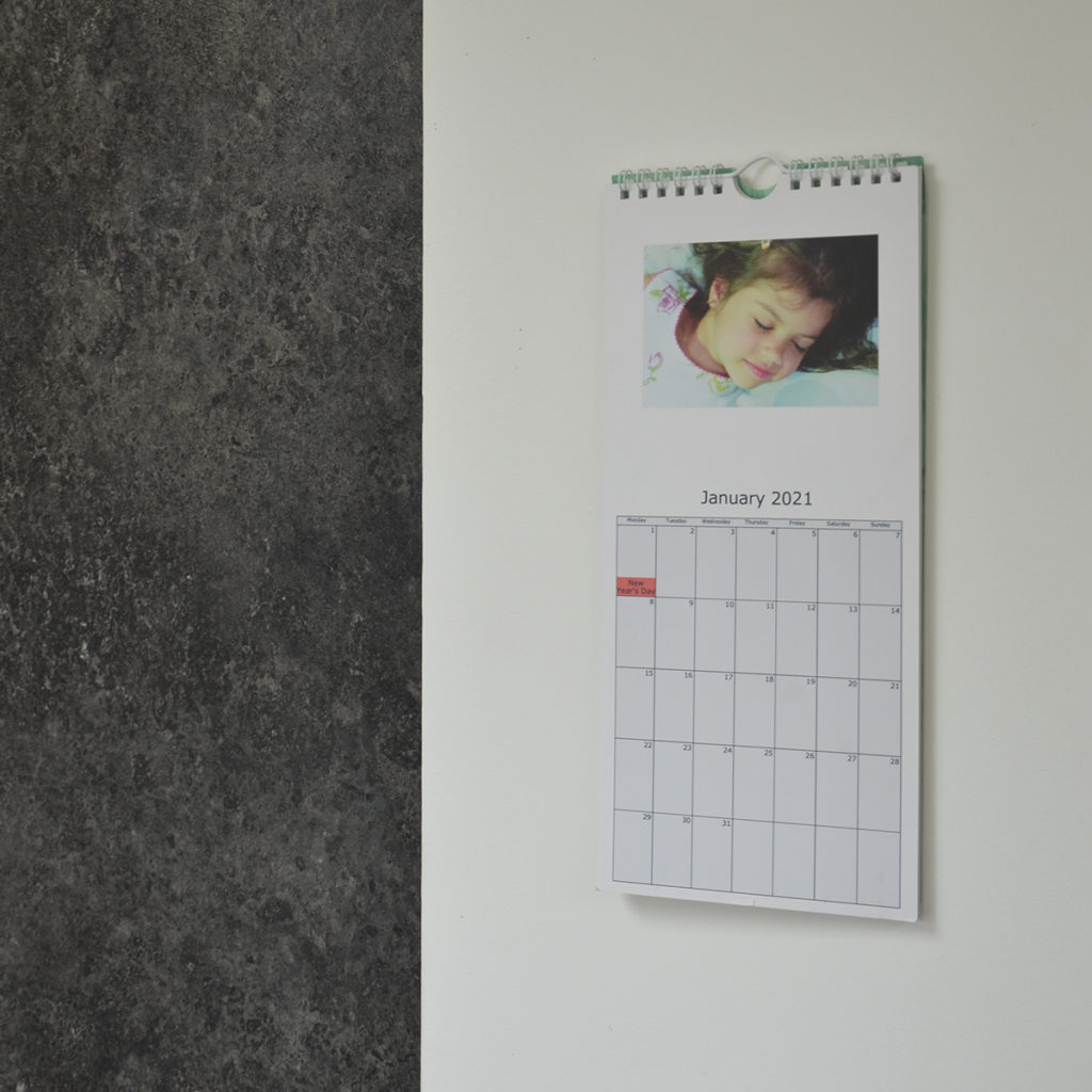Slimline Photo Calendar | Personalised Calendar | Jessops Photo
